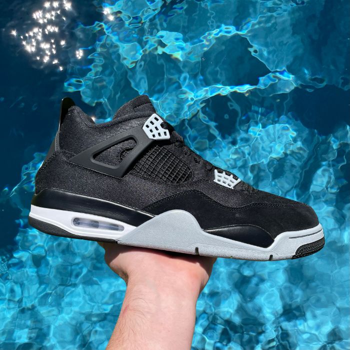 Jordan 4 Retro 'Black Canvas' – Perth Sneaker House